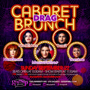 Events from September 28 – October 10 – Gossip Grill