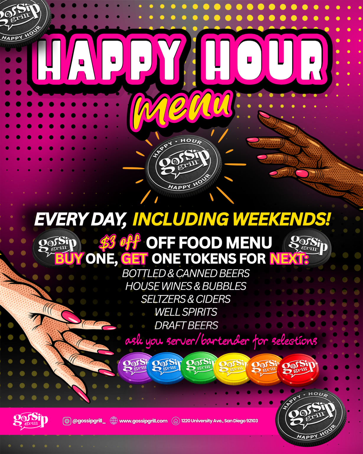 Gossip Grill San Diego | SoCal's Best Women's Bar